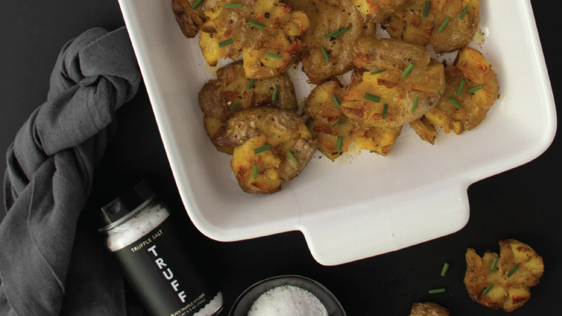 Crispy Smashed Potatoes Recipe: Simple and flavourful Potatoes – TRUFF-ANZ